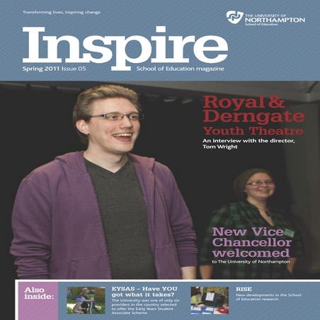 Inspire - education magazine Issue05 (Spring 2011) | PDF | Children\'s ...