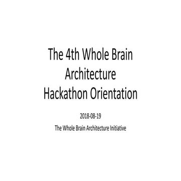 WBA hackathon 2018 Orientation | PPT