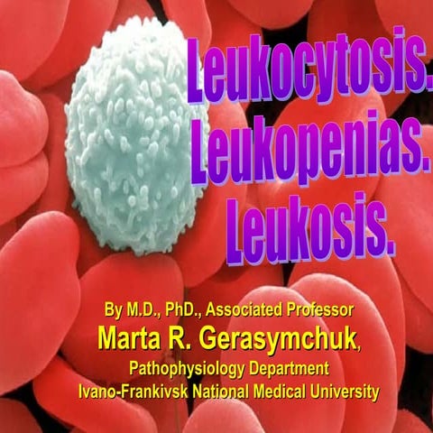 Morphology of white blood cells | PPT