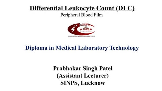 Practical 1 To Determine Differential Leukocytes Count DLC.pptx | Blood ...