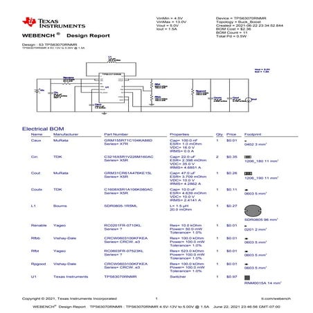 Circuit Design using TI | PDF