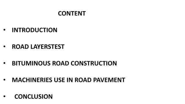 Stages Of Road Construction: Step by Step | PDF