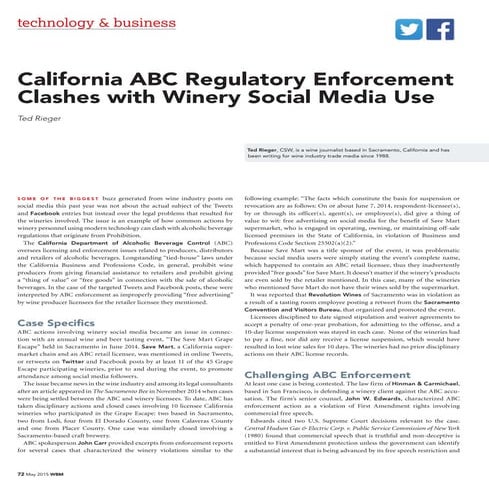 Wbm 2015 05 ca abc article | PDF