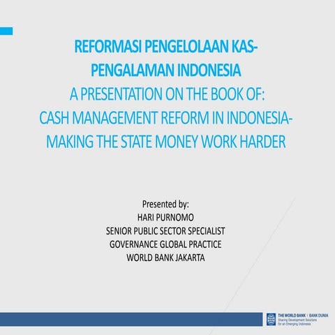 Wboj.presentation.cash management surabaya | PPTX