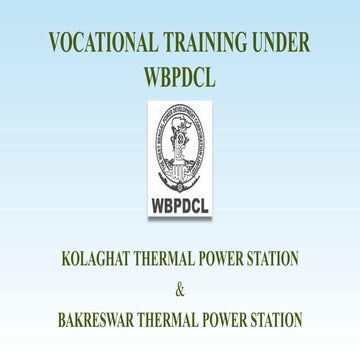 BAKRESHWAR THERMAL POWER STATION PPT WBPDCL | PPTX