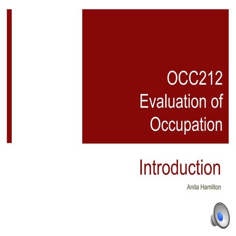 Welcome to OCC212 | PPSX
