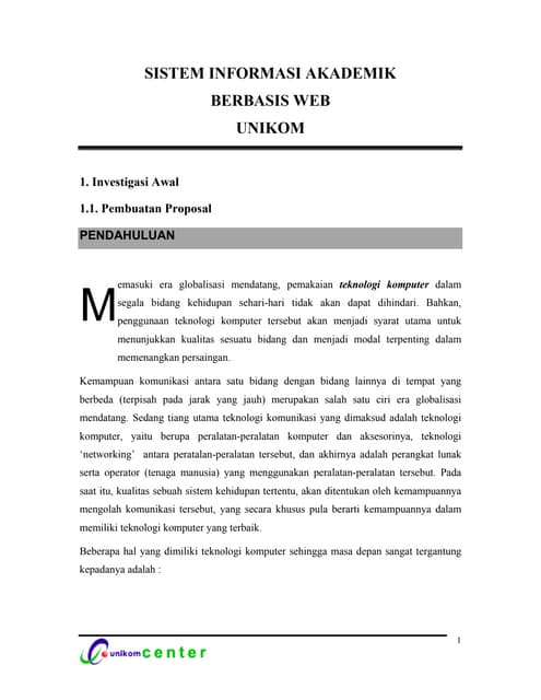 Sistem informasi berbasis web | DOCX