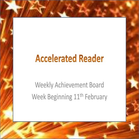 Accelerated Reader: Certification Levels | PPT