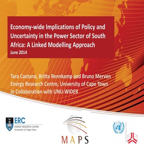 Economy-wide Implications of Policy and Uncertainty in the Power Sector ...