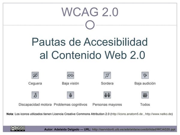 Checklist Accesibilidad Wcag 2 0