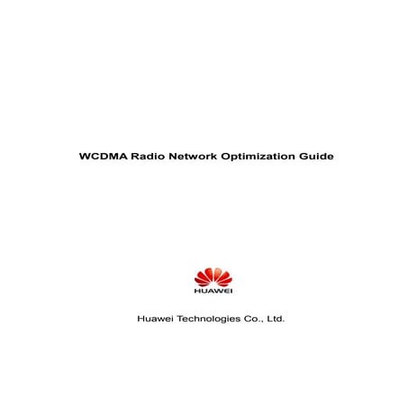 Wcdma Radio Network Optimization Guide Pdf Computer Software And