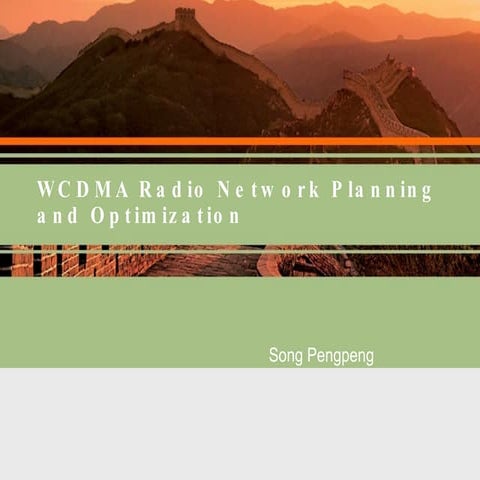 Wcdma Radio Network Planning And Optimization Ppt Computer Networking Computing