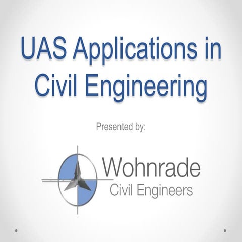 UAS Applications for Civil Engineering | PPT