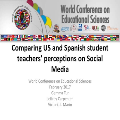 Comparing US and Spanish student teachers' perceptions on Social Media ...