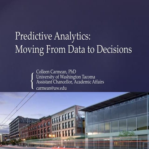 Analytics: From Data to Decisions | PPT