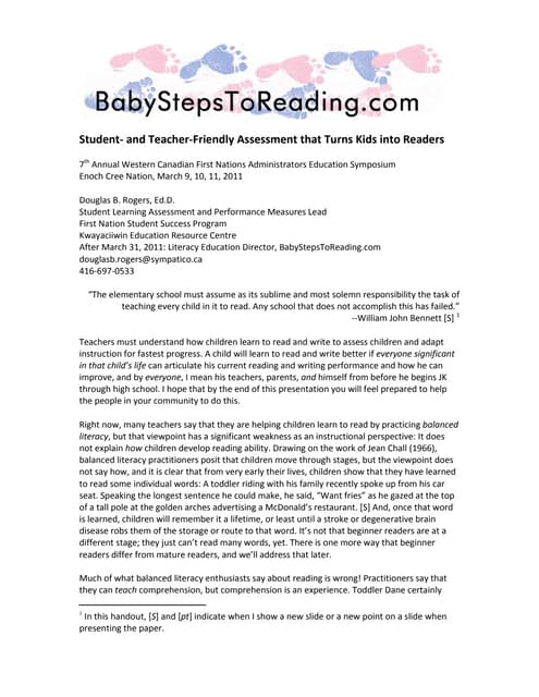 Formative Assessment