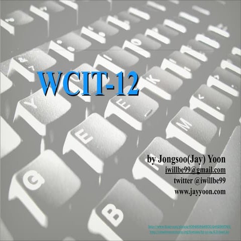 Wcit 12 | PPT