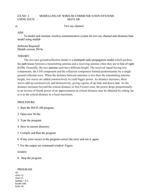 Satellite link-budget-analysis-matlab-code | PDF