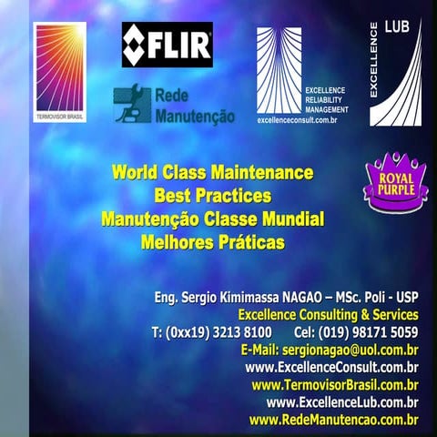 WCM-WORLD CLASS MAINTENANCE-BEST PRACTICES-MANUTENÇÃO CLASSE MUNDIAL ...