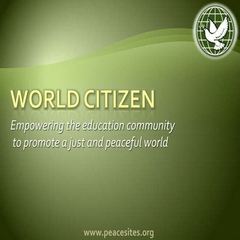 World Citizen | PPTX