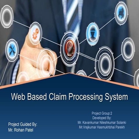 Web Based Claim Processing System | PPTX