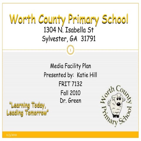 Wcps facilities plan | PPTX