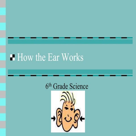 Ear sound | PPTX
