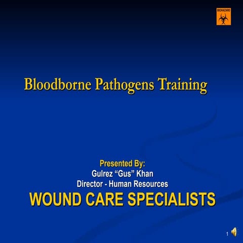 Wcs blood borne pathogens training | PPT