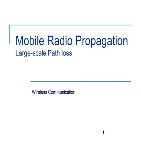 wireless communication important topics | PPT