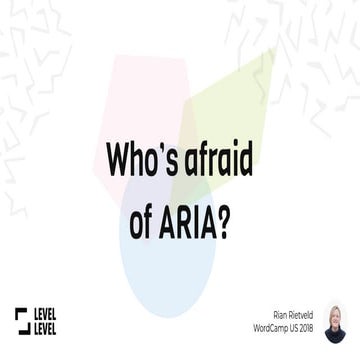 Who is afraid of ARIA | PDF