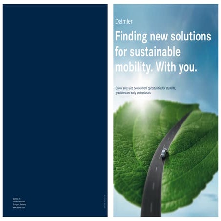 Daimler career booklet | PPT