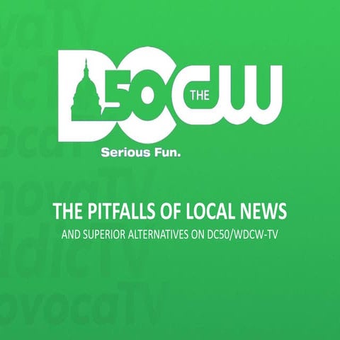 WDCW Anti News Pitch 2013 | PPTX | Television | Entertainment