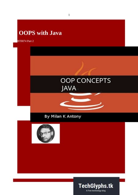 Bt0074 Oops With Java2 Pdf