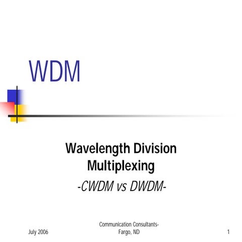 Wdm | PDF