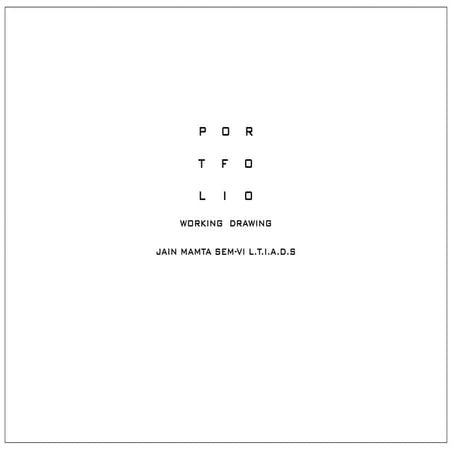 WORKING DRAWING_ BASIC STUDENT PORTFOLIO | PDF