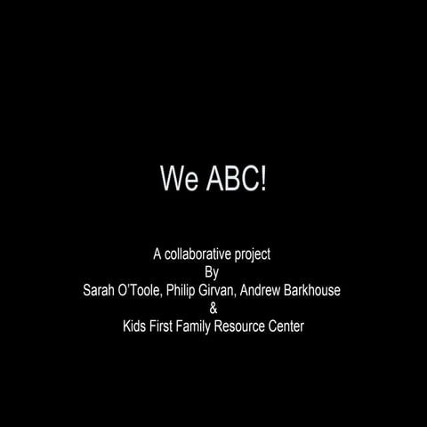 We abc! | PPT