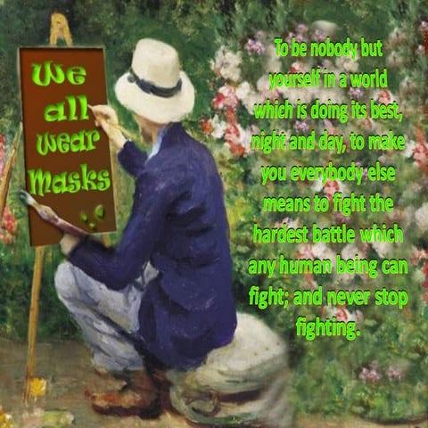 We all wear masks | PPT