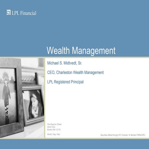 Wealth Management Capabilities Presentation Custom | PPT