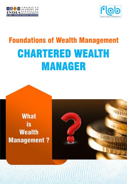 Private Wealth Management - IFS.pptx | Financial Planning | Personal ...