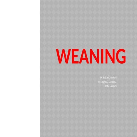 weaning from.bwntklayeoe in icu where ppl closed | PPTX