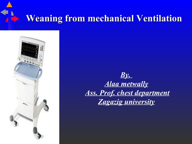 Mechanical ventilator for nurses 08.02.19 | Lung and Respiratory Health ...