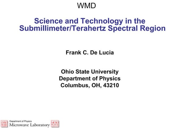 Current situation of WMD.ppt
