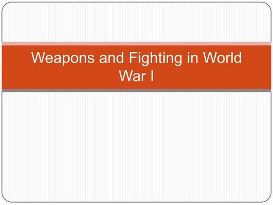 Voacbulatry unit 5, world war l | PPT
