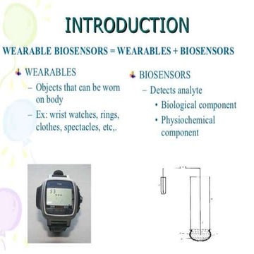 Wearable bio sensor | PPTX