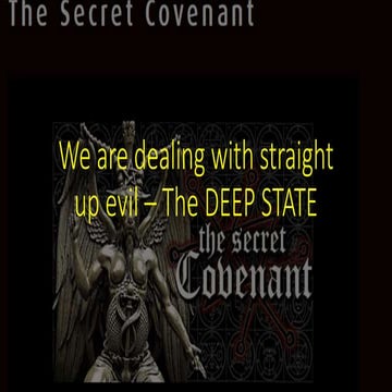 We are dealing with straight up evil –.pptx