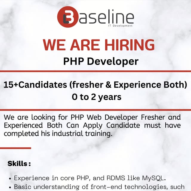WE ARE HIRING PHP Developer.pdf