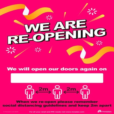 We are reopening posters | PDF