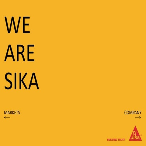We Are Sika 2017 | PPTX