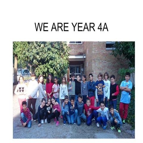 We are year 4 apowerpoint | PPT