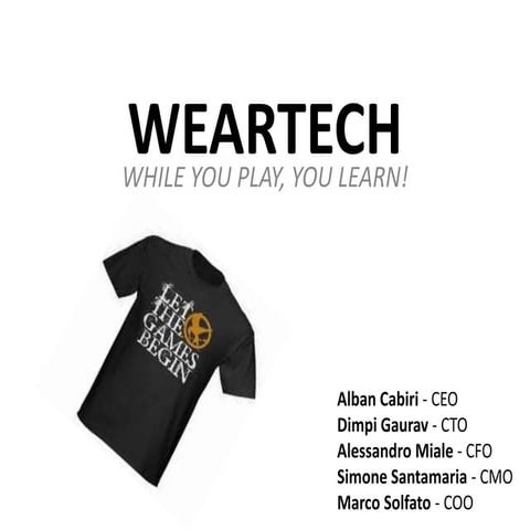 Weartech presentation | PPTX